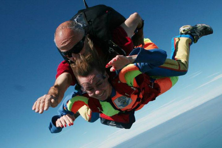 Chute libre au dessus d'Etretat | Mandaley