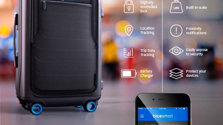 Bluesmart, la valise intelligente pour rester connecté en voyage